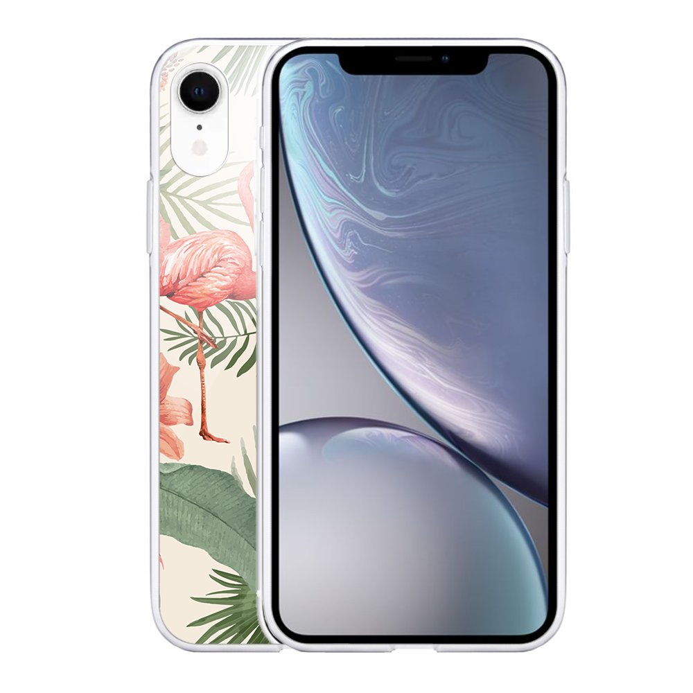 -5€98 sur Coque pour iPhone Xr souple transparente Flamants Rose Motif ...